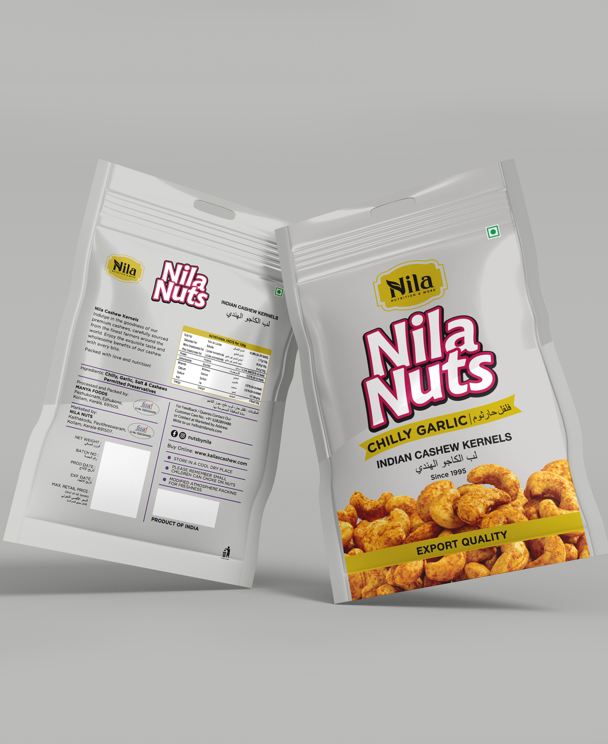 Buy Premium Cashew Nuts(Kaju) and Snacks Online - NilaNuts