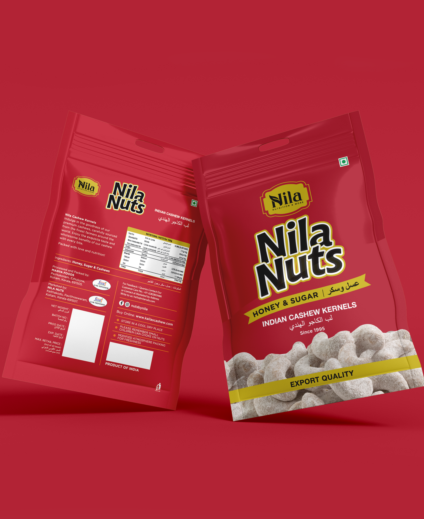 Buy Premium Cashew Nuts(Kaju) and Snacks Online - NilaNuts