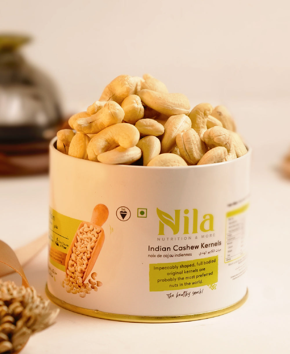 Plain Cashew Nuts (Kaju) | Premium Quality | NilaNuts.com
