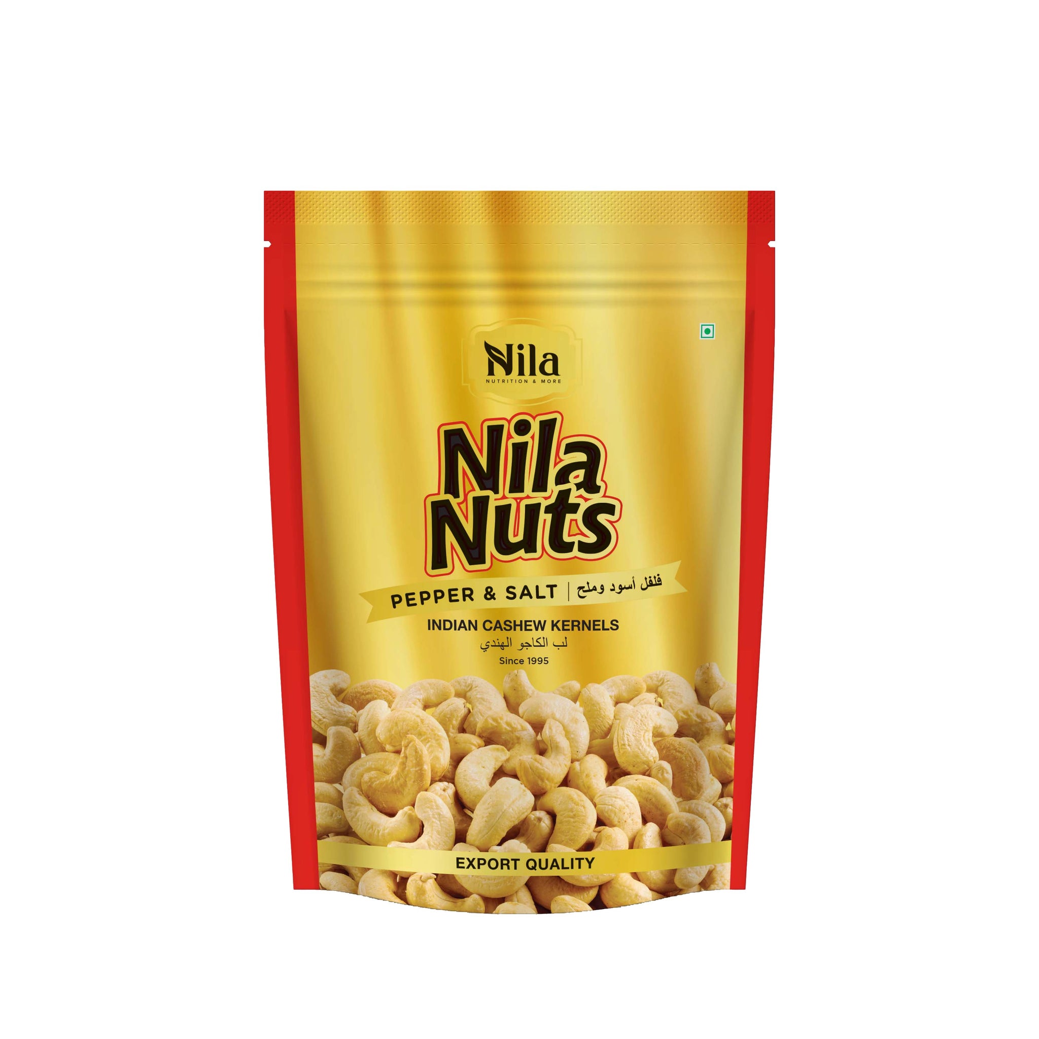 Pepper & Salt Kaju (Cashew Nuts) | Premium Quality | NilaNuts.com